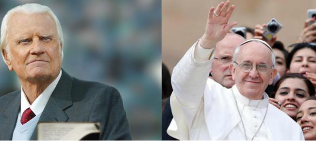 Pope and Billy Graham make 2017 'most admired' men list