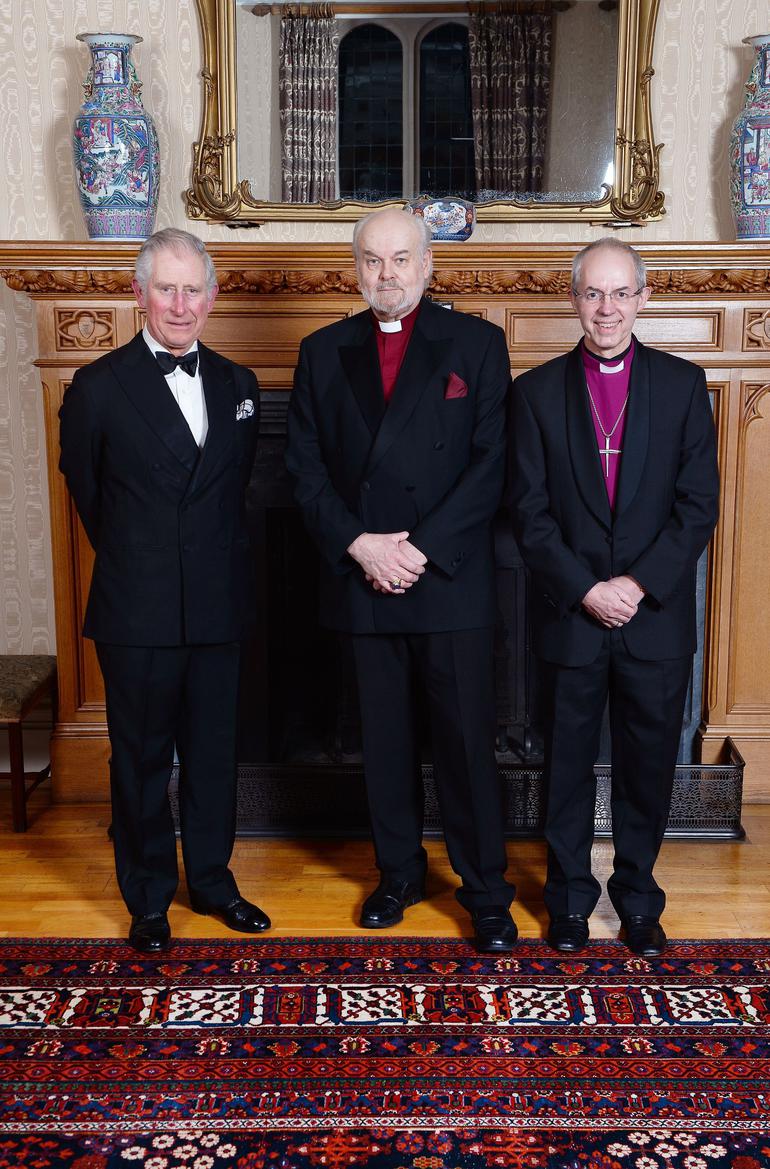 Prince Charles and Archbishop Welby send Bishop of London off in style