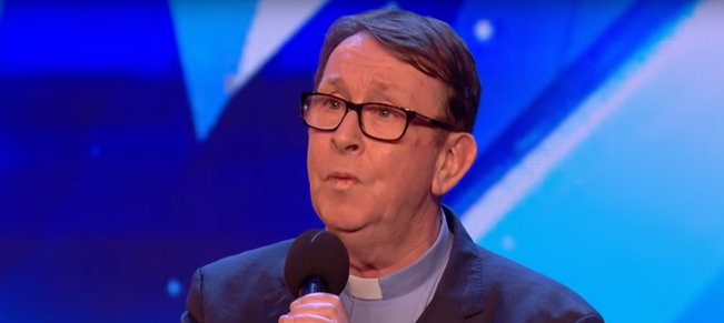 BGT singing priest takes the Christian album chart by storm