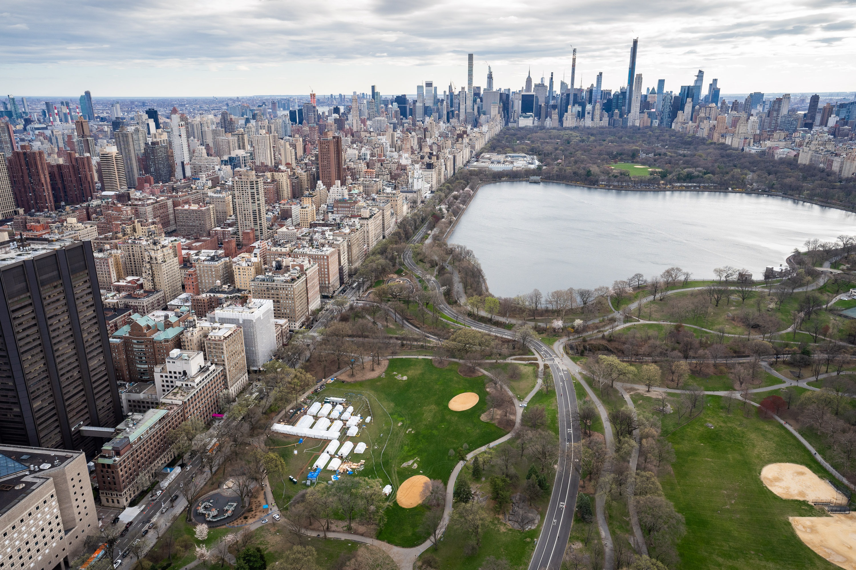 New York: Samaritan's Purse field hospital treats 80 patients in first week