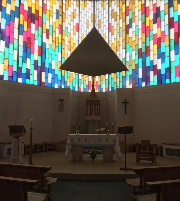 'Ugly' church hiding rainbow secret faces demolition