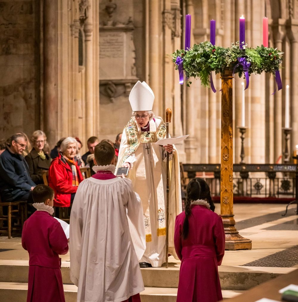 Choir boy becomes bishop in medieval tradition
