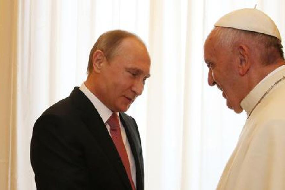 Putin meets Pope at the Vatican