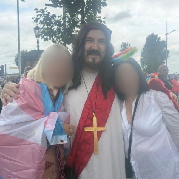 Christians furious at Pride parade for 'mocking' Jesus