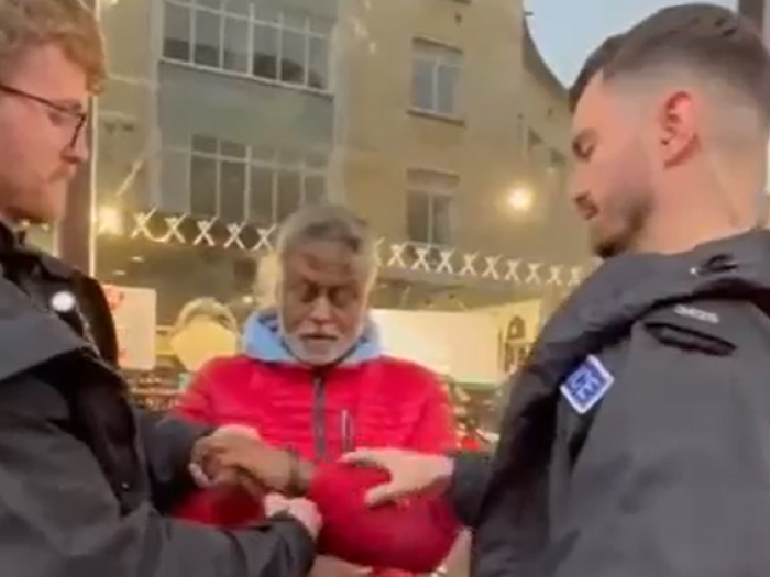 Accusations of 'two-tier policing' as street preacher visited by police ...