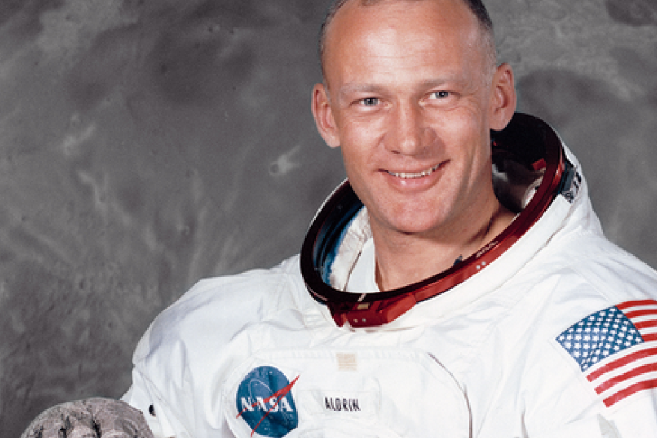 The Bible verse read on the moon as Buzz Aldrin took communion