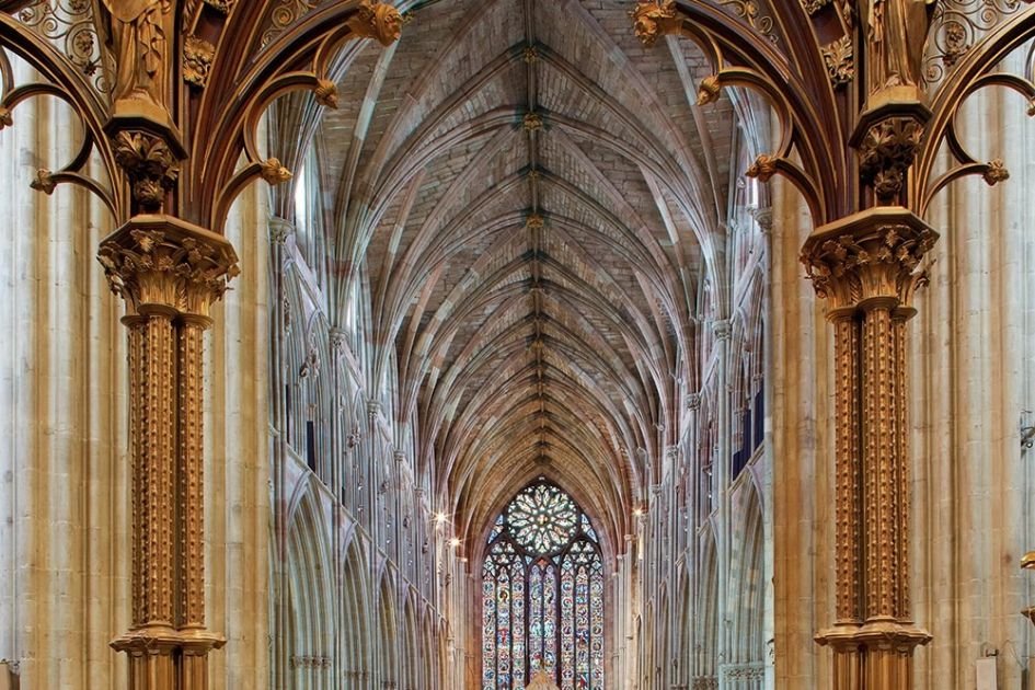 'Singing' goat at Worcester Cathedral goes viral on social media