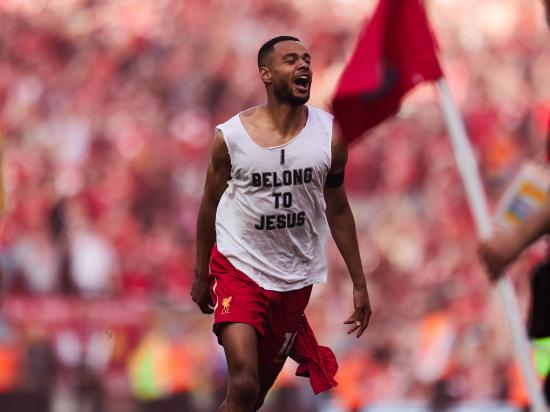 Cody Gakpo reveals ‘I Belong to Jesus’ shirt after Premier League win