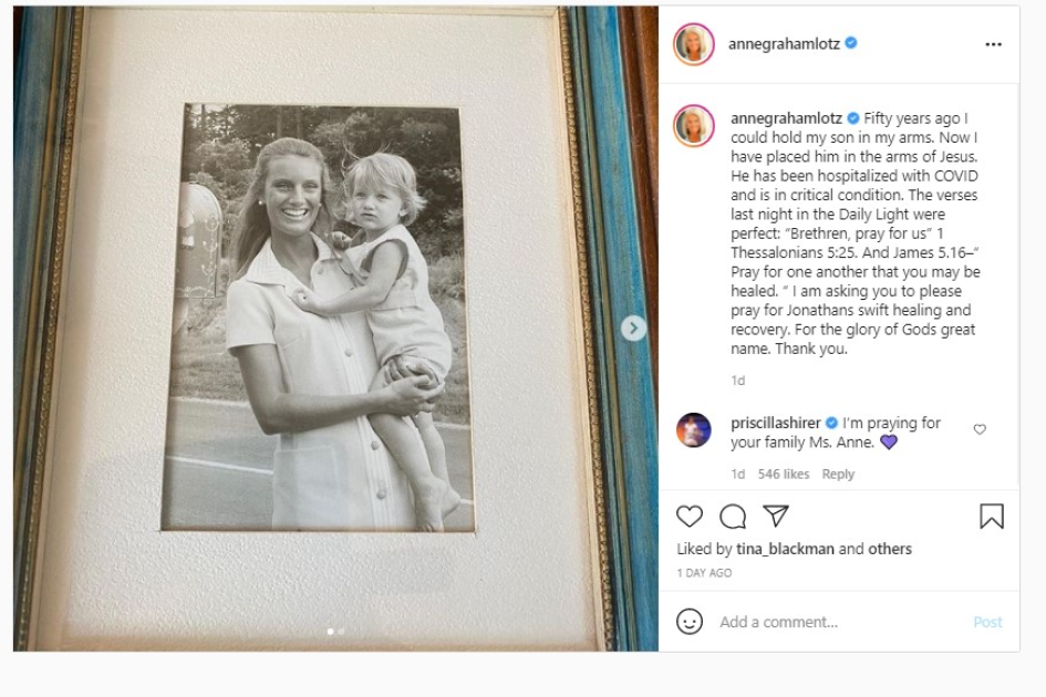 Billy Graham grandson, evangelical minister Jonathan Lotz hospitalized