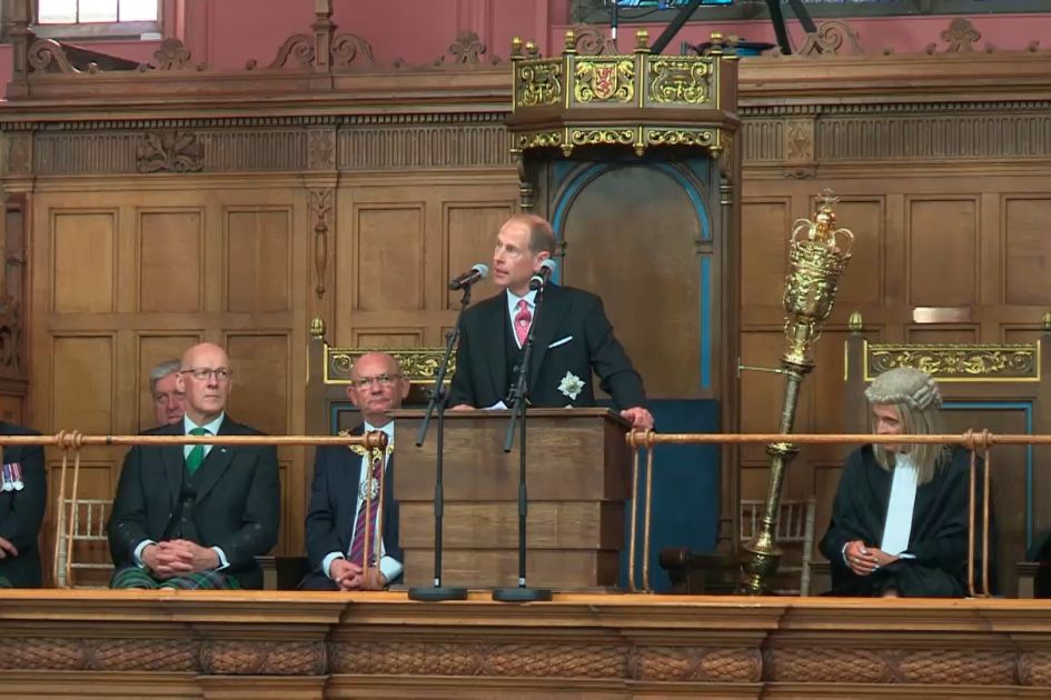 'Support behind closed doors' Prince Edward pays personal tribute to ...