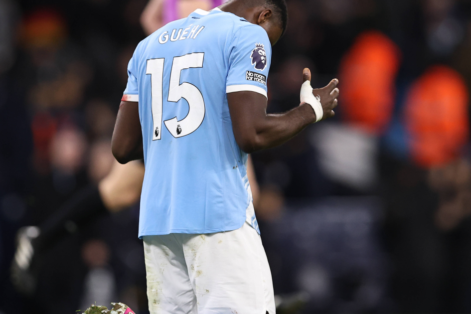 Guehi wears Bible verse boots on Man City debut