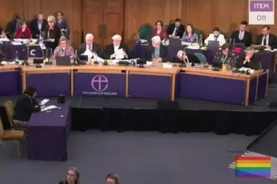Church House staff member behind pride flag appearance at Synod ...