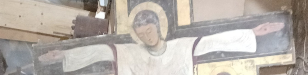 Couple discover 10ft Jesus in barn