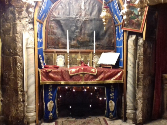 Restoration begins at Bethlehem Grotto where Jesus was born