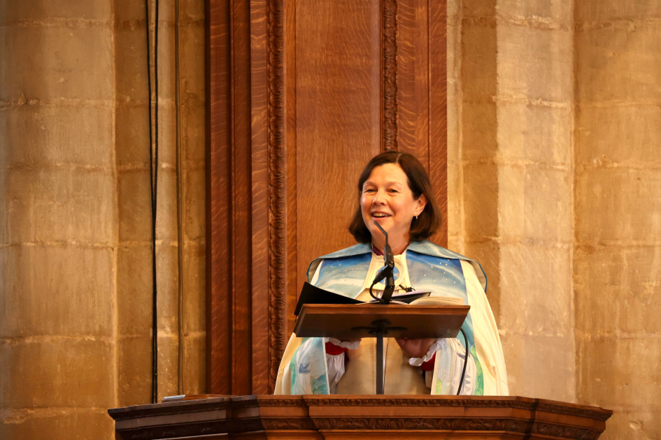 First female bishop to preach live at BBC Pentecost service