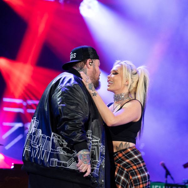Jelly Roll’s wife calls backlash to Grammy speech 'borderline demonic'