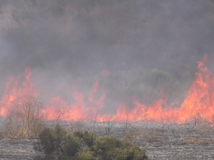 Fire breaks out near Rick Warren's church, suspect in custody