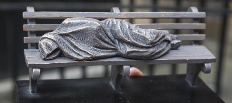 Homeless Jesus sculpture to be installed in Glasgow