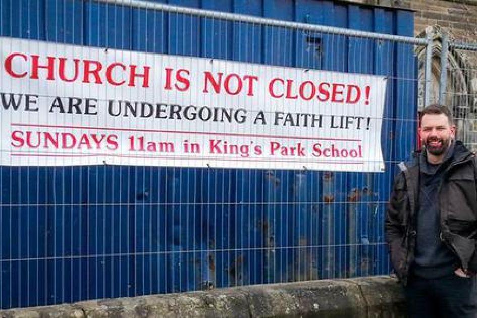 Church's 'faith-lift' pun goes viral