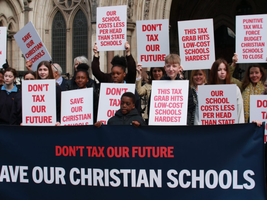 Christian Schools win right to challenge government on VAT