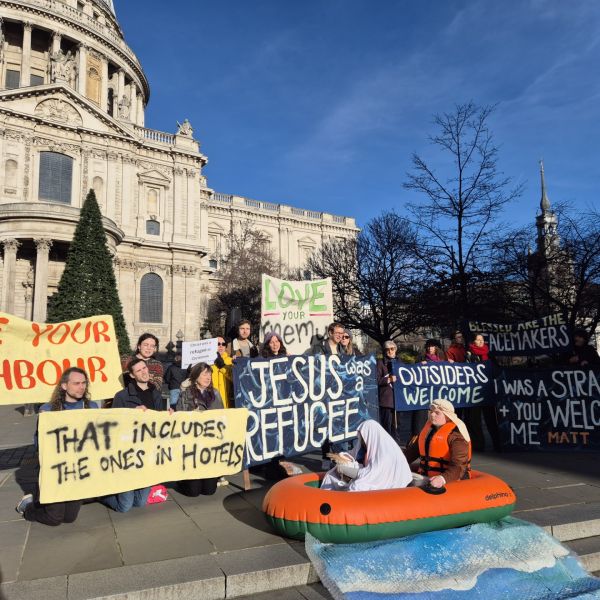 Refugee Jesus: A nativity protest for modern Britain
