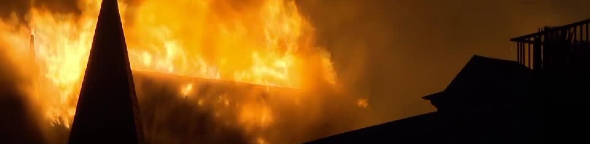 Fire destroys Amsterdam church for second time