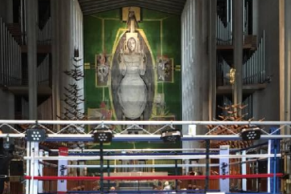 Coventry Cathedral defends hosting boxing fight
