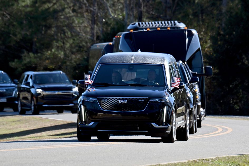 Jimmy Carter’s funeral procession begins in hometown Plains