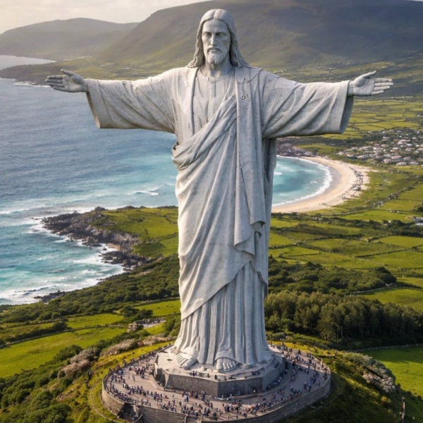 Conor McGregor reveals dream of giant Jesus statue in Ireland
