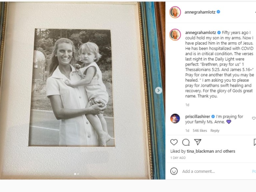 Billy Graham grandson, evangelical minister Jonathan Lotz hospitalized