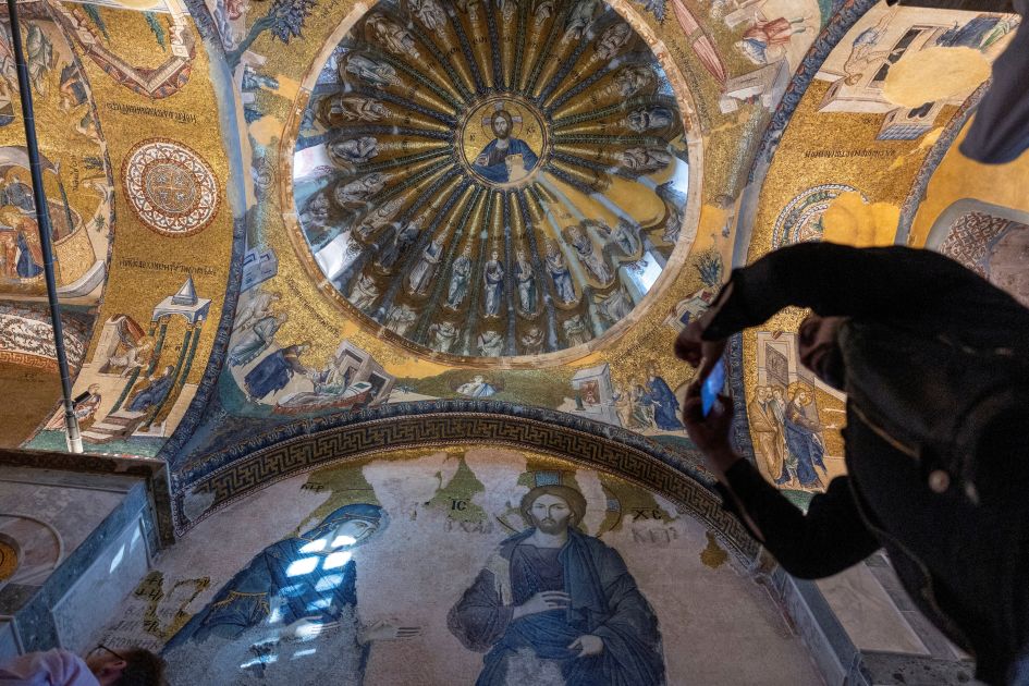 Turkey reopens ancient church with prized mosaics to Muslim worship