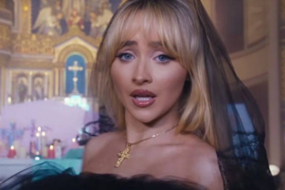 US priest stripped of duties after pop star Sabrina Carpenter films ...