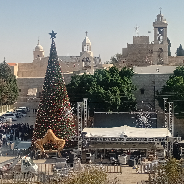 Christmas cheer returns to Bethlehem after a two-year pause caused by ...