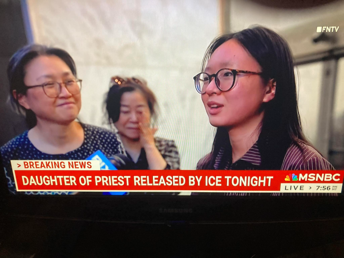 Episcopal priest’s daughter released from ICE detention