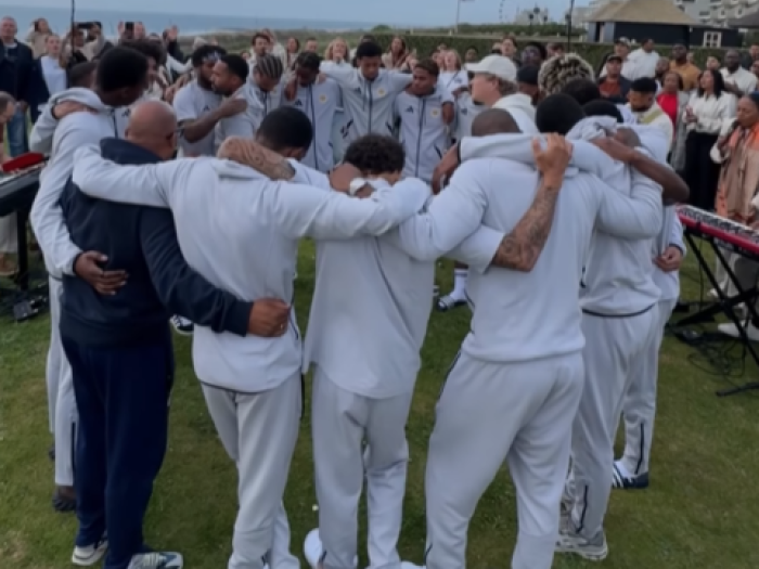 World Cup's smallest team worship and pray together at training camp