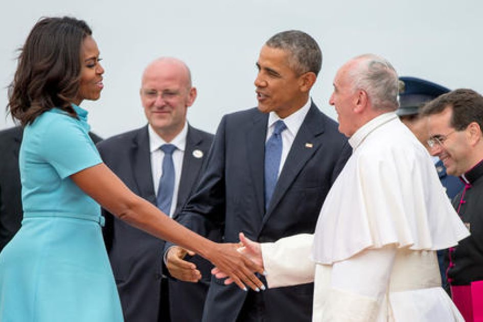 WATCH LIVE: President Barack Obama welcomes Pope Francis to US