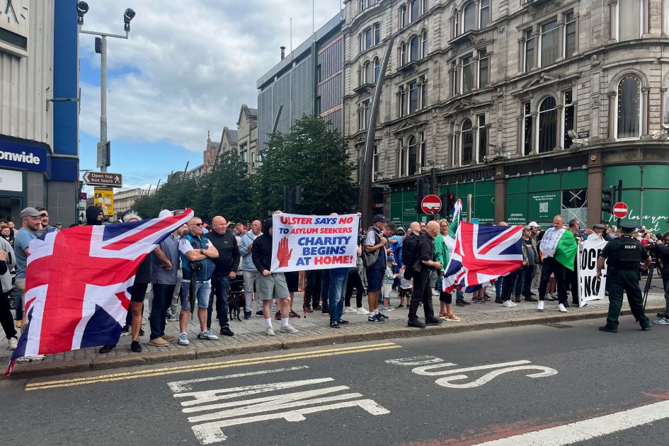 Bishops release statement on far-right violence in Northern Ireland
