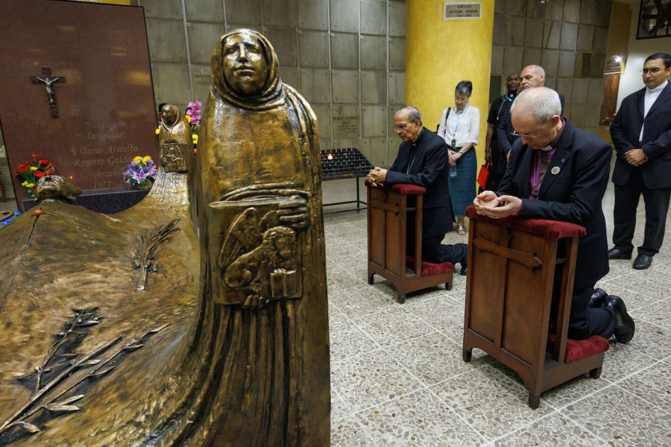 Archbishop of Canterbury weighs in on UK Christian persecution as he visits St Oscar Romero’s ...