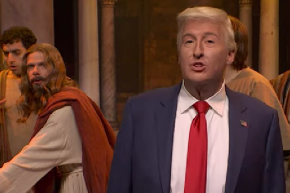 SNL takes swipe at Trump with Jesus sketch