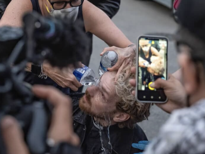 Pastor was 'praying aloud' when shot by ICE agents