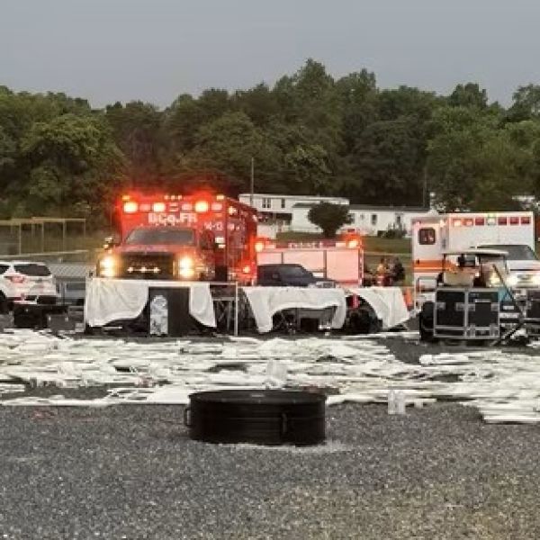 One person dead, 22 injured after tent collapses at US church celebration