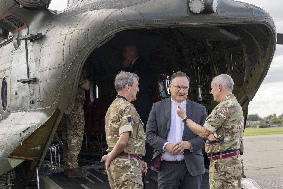 Moderator praises RAF chaplains for 'invaluable pastoral role'