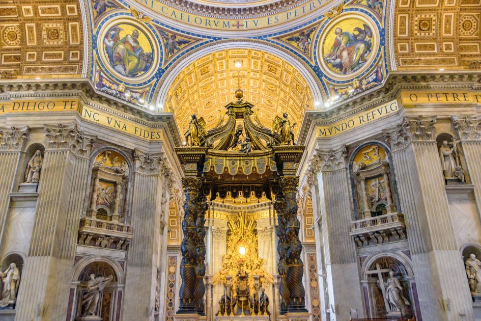St Peter's Basilica canopy to be restored after 260 years