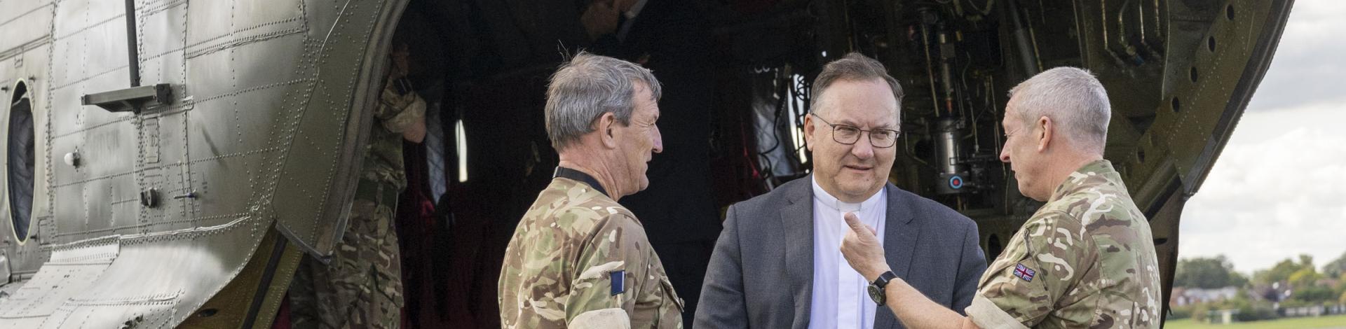 Moderator praises RAF chaplains for 'invaluable pastoral role'