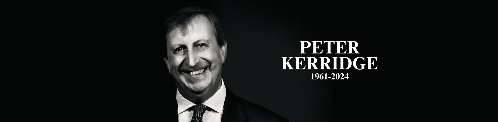 Tributes pour in for long-time Premier CEO Peter Kerridge