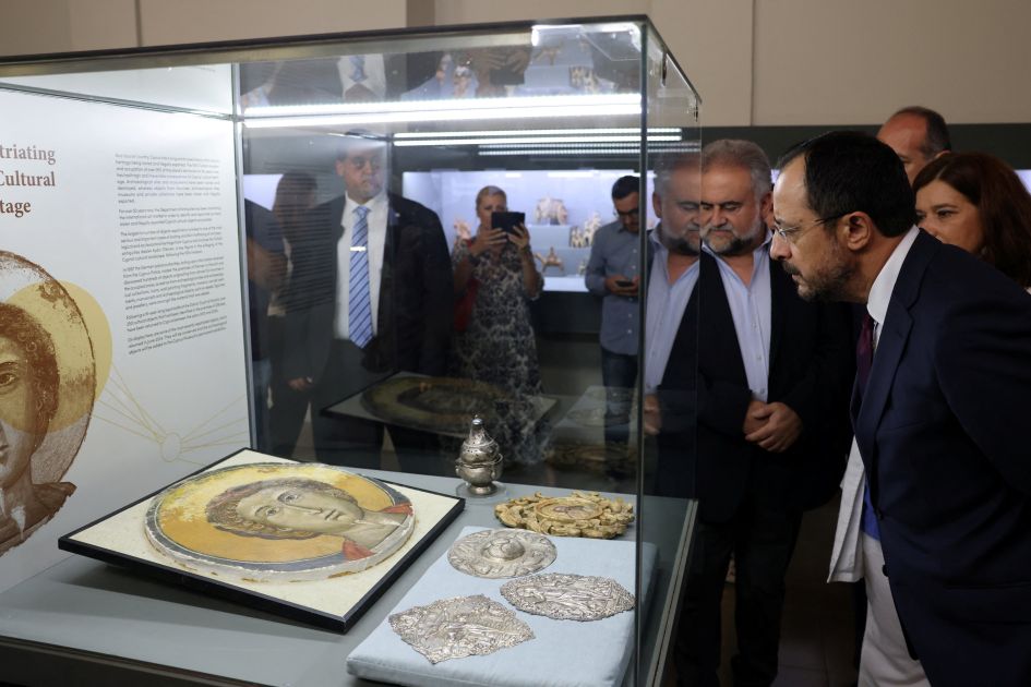 Looted after a war, priceless church artwork returned to Cyprus