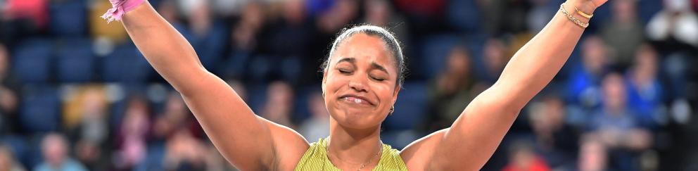 Gold medallist breaks into gospel song after Olympic win