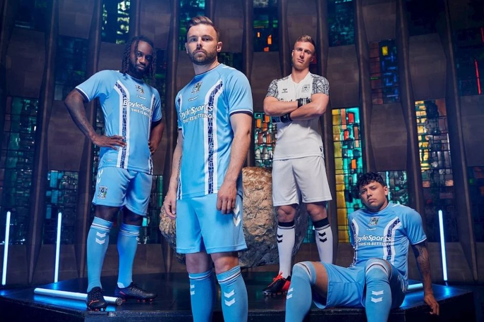 Coventry City feature cathedral on new football kit