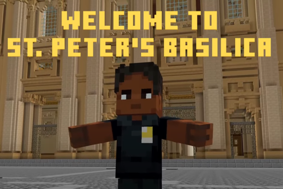 The Vatican unveils new Minecraft game for kids