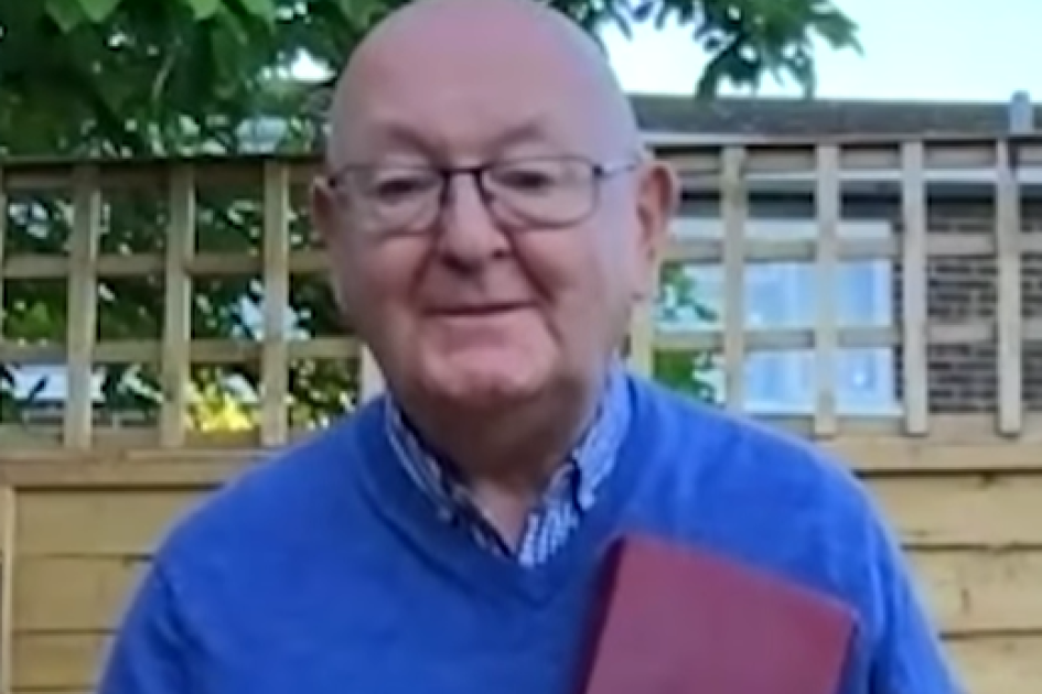 James Corden's dad recites Psalm 37 on the Late Late Show